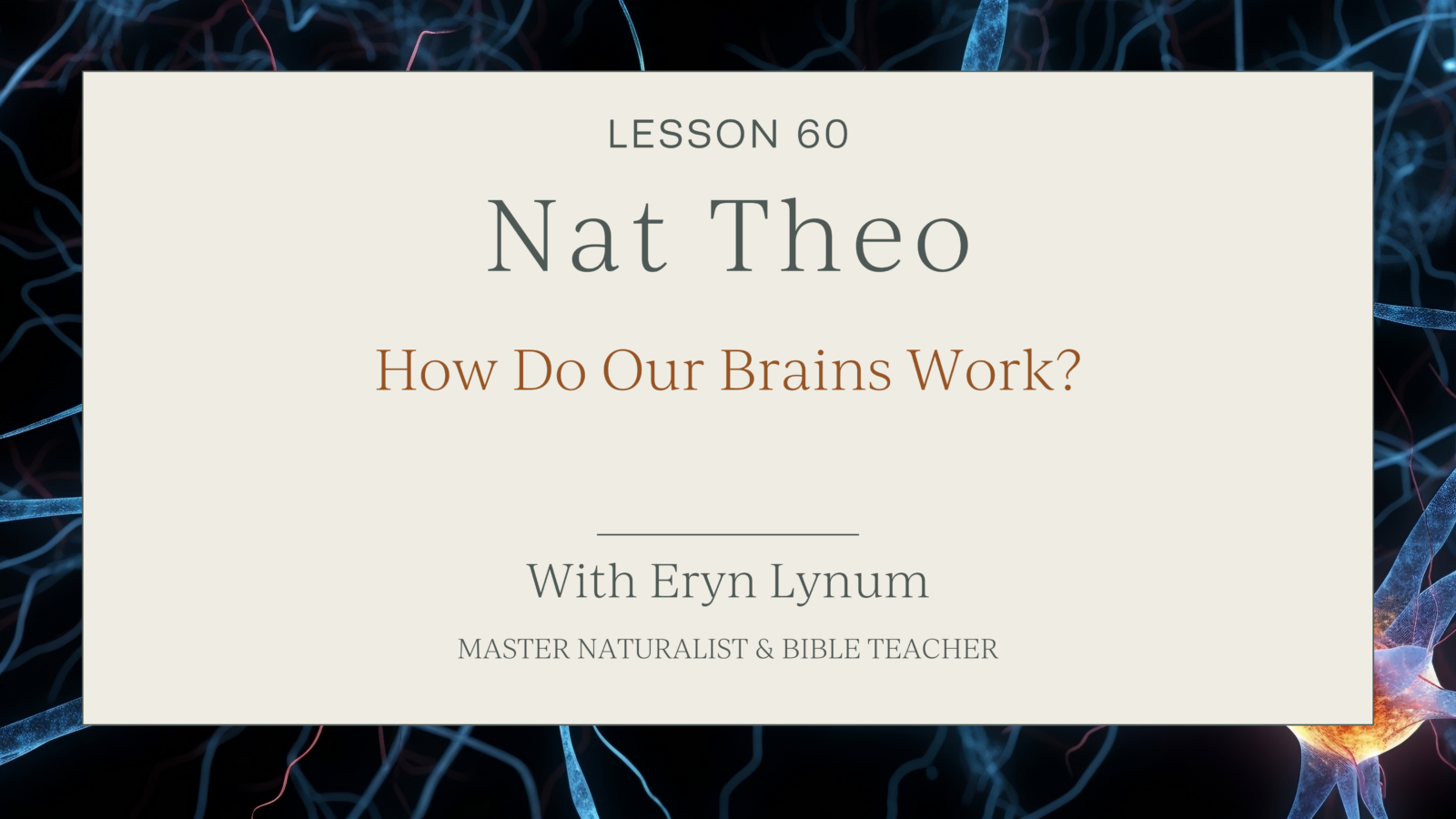 God’s Design of the Brain: A Biblical Perspective for Kids